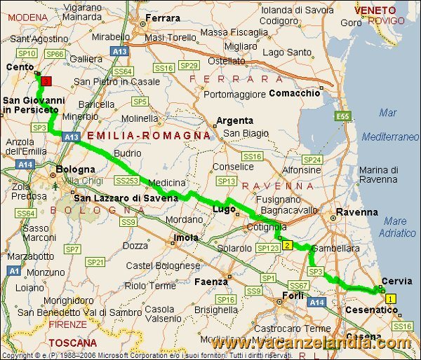 Vacanzelandia - Itinerari Diari di Viaggio Emilia Romagna: Cervia 1 ...