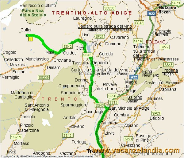 Vacanzelandia - Itinerari Diari di Viaggio Trentino Alto Adige: Val di ...